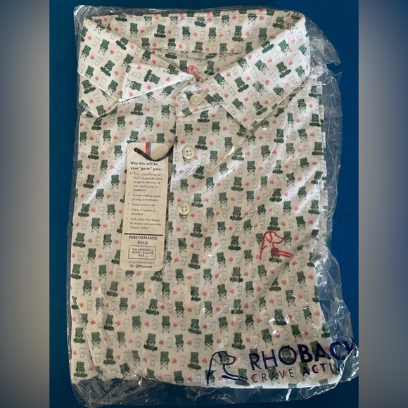 Rhoback | Shirts | Rhoback Mens Performance Polo The Speedwalk ...